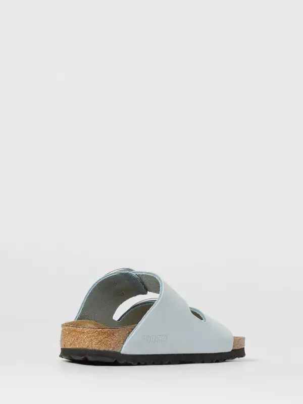 BIRKENSTOCK Arizona Big Buckle Nubuck Sandals - Sky Blue