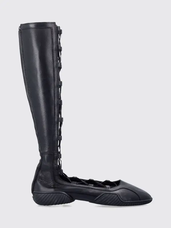 MIISTA Mrs. Mathilda Knee-high Leather Lace-up Boots