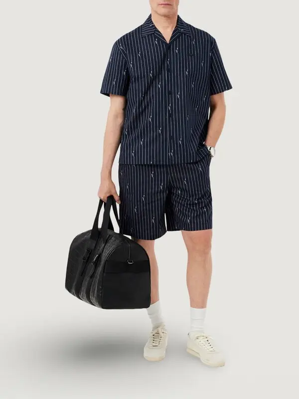 Lacoste Striped Cotton Casual Shirt