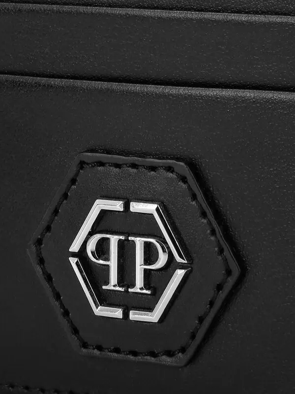 Philipp Plein Pp Calfskin Card Holder