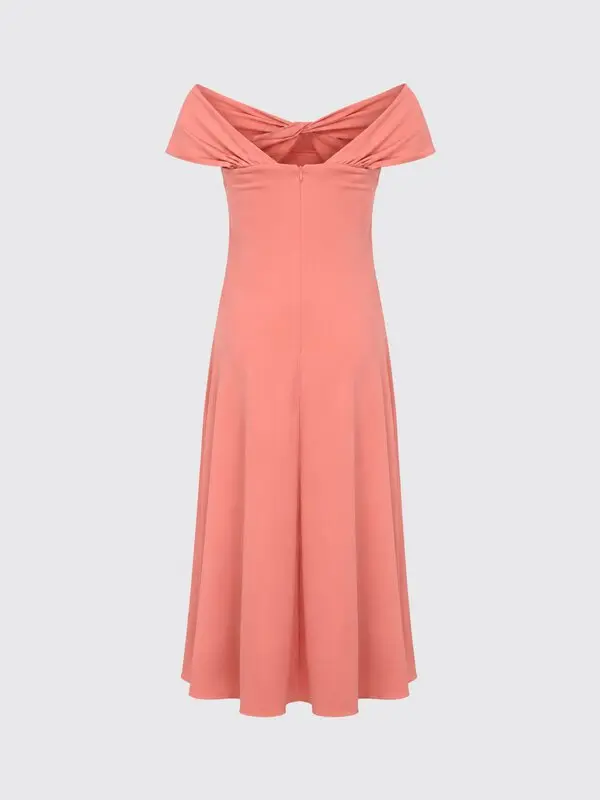 HANITA Off-the-shoulder A-line Viscose Blend Gown