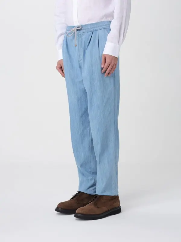 Brunello Cucinelli Trousers Colour - Gnawed Blue