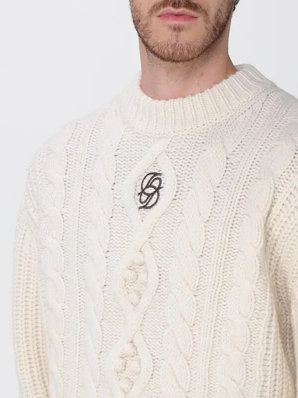 Drole De Monsieur Cable Knit Jumper