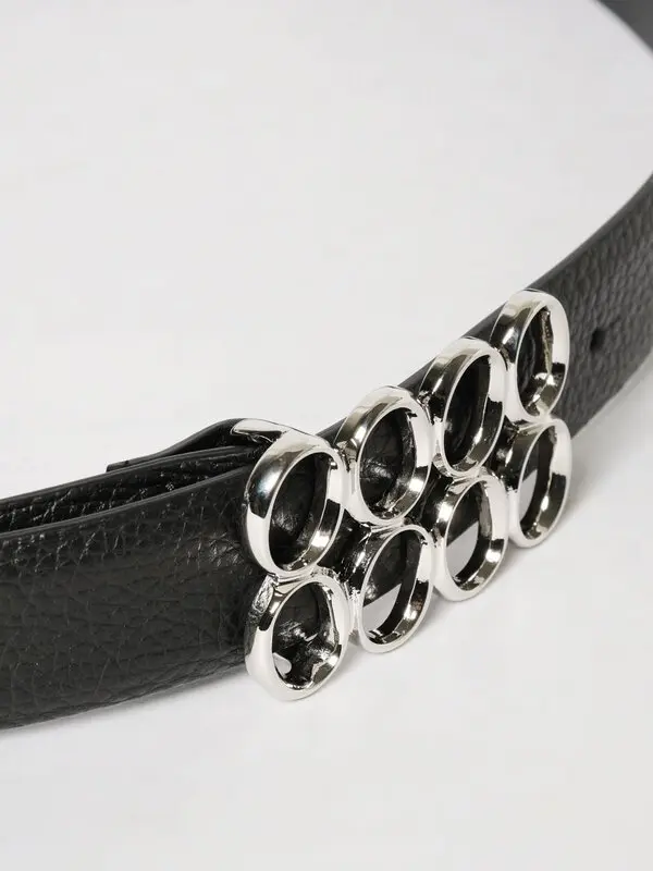 Orciani Grained Leather Belt