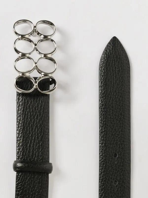 Orciani Grained Leather Belt