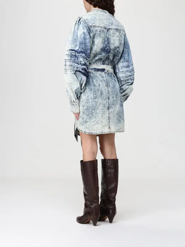 Isabel Marant Étoile Denim Button-up Dress - Gnawed Blue