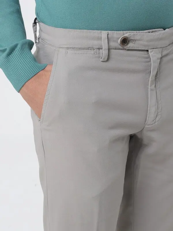 MYTHS Cotton Chino Trousers - Grey