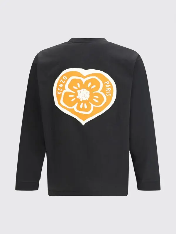 Kenzo Cotton T-shirt With Fiore Print