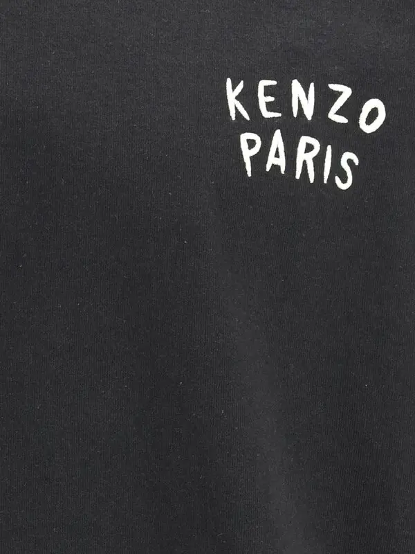 Kenzo Cotton T-shirt With Fiore Print