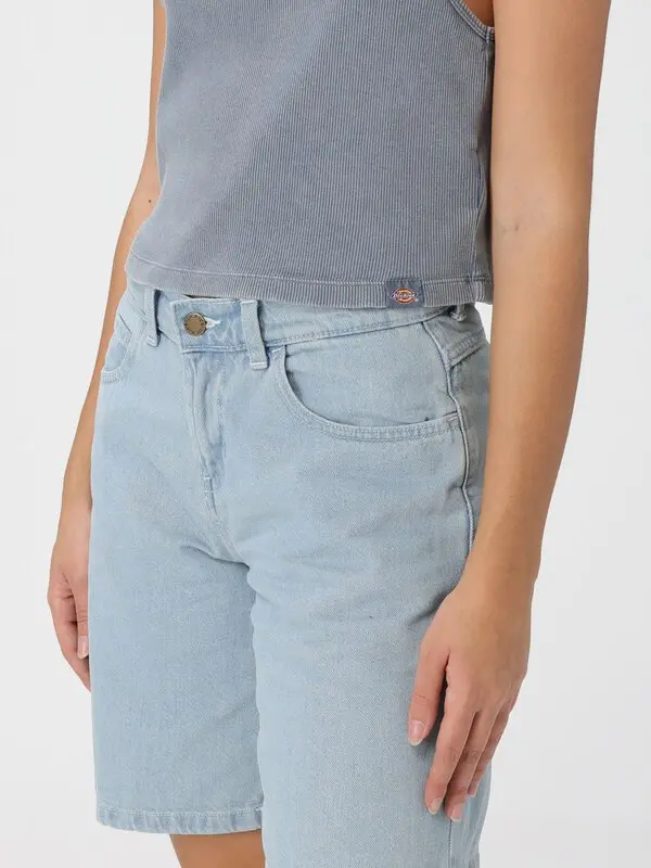 Dickies Ribbed Cropped T-shirt