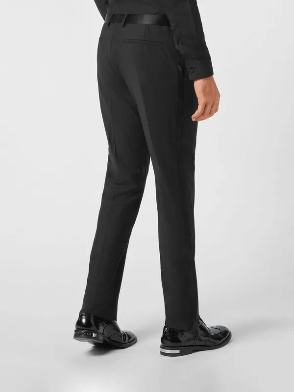 Philipp Plein Wool Blend Trousers