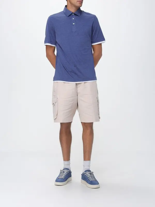 Brunello Cucinelli Polo Shirt Colour - Blue