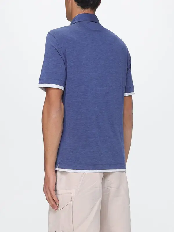Brunello Cucinelli Polo Shirt Colour - Blue