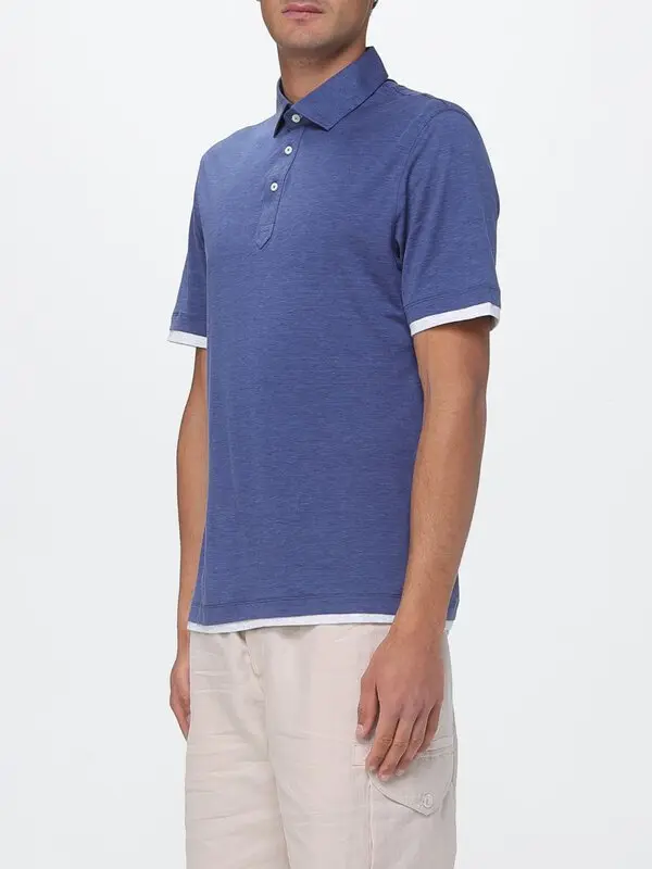 Brunello Cucinelli Polo Shirt Colour - Blue