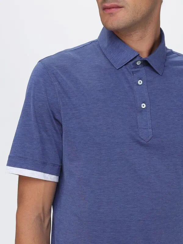 Brunello Cucinelli Polo Shirt Colour - Blue