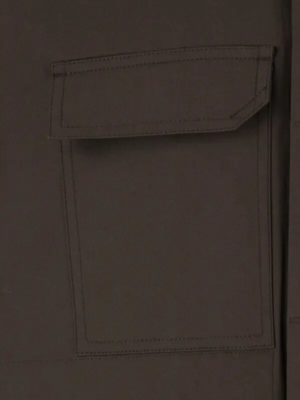 Rick Owens Casual Stretch Cotton Shirt