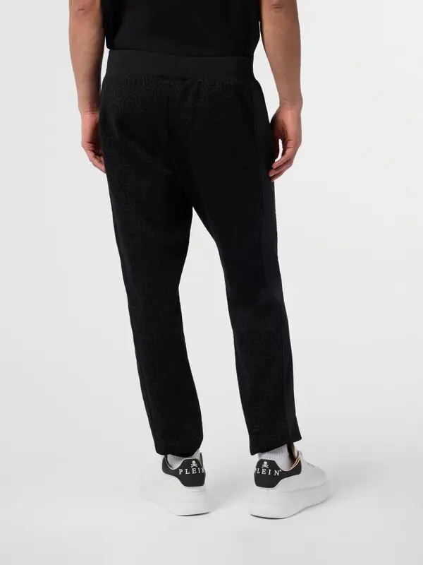 Philipp Plein Stretch Cotton Jogging Trousers