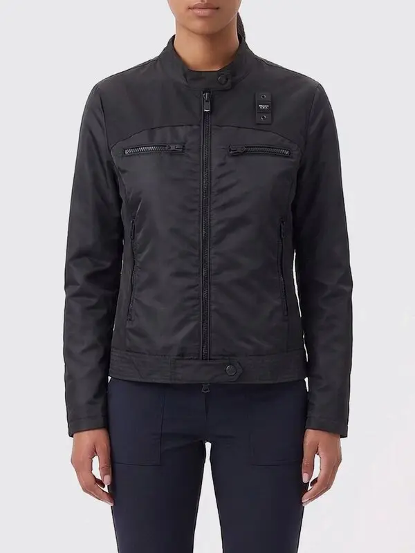 BLAUER. Polyester Motorcycle Jacket