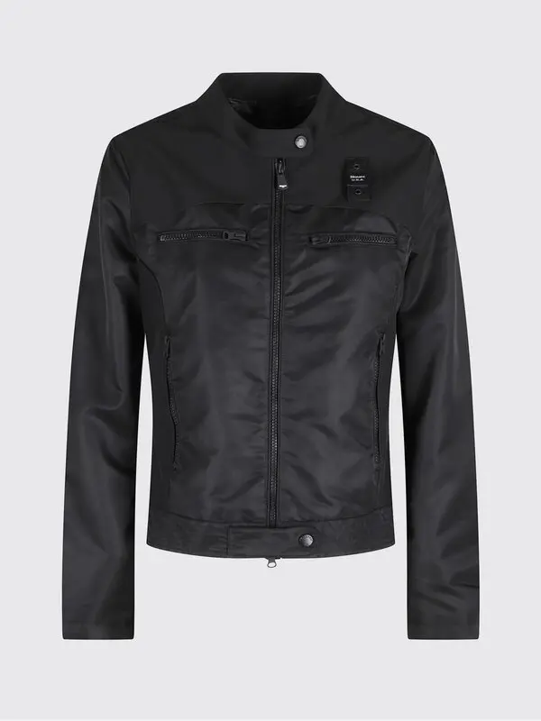 BLAUER. Polyester Motorcycle Jacket