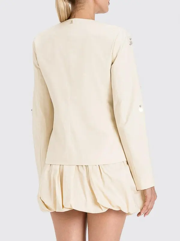 TWINSET Cotton Blazer With Sequins