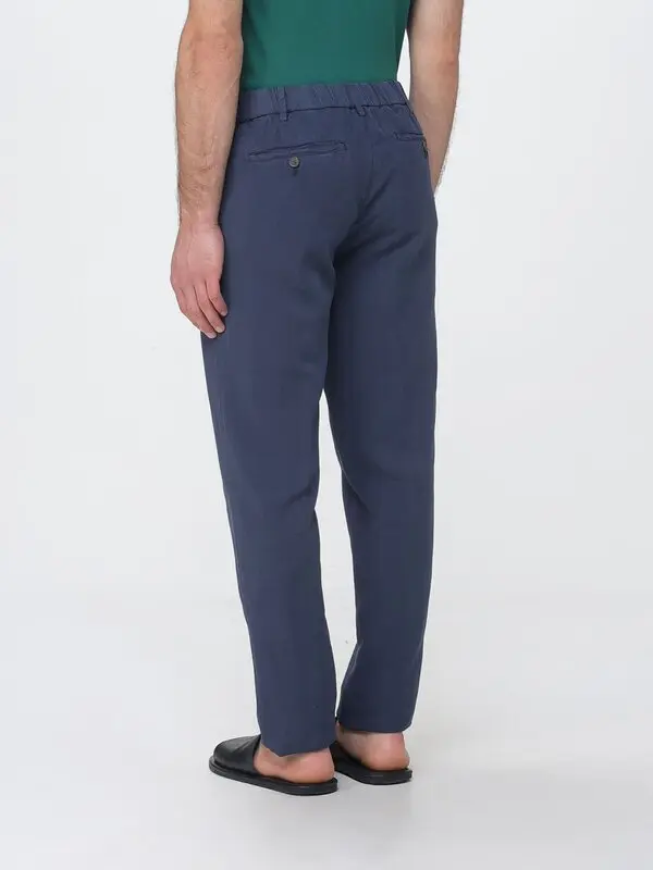 MYTHS Linen Blend Drawstring Trousers