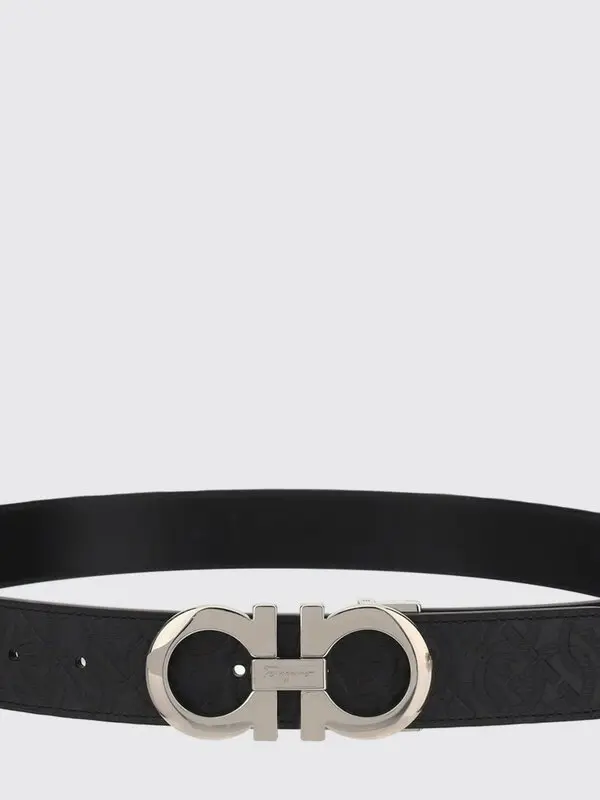 FERRAGAMO Reversible Gancini Belt