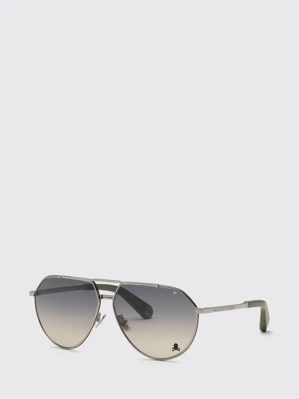 Philipp Plein Metal Sunglasses - Grey