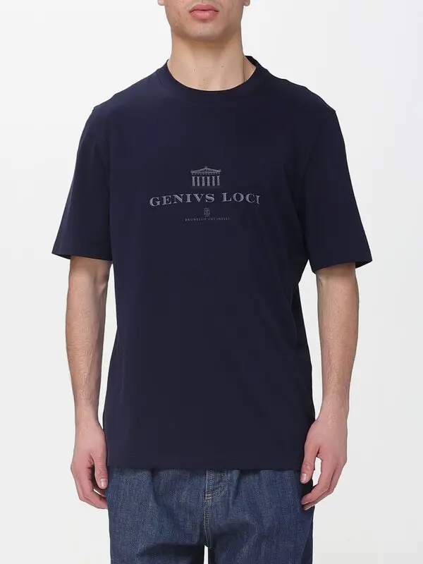Brunello Cucinelli T-shirt Colour - Blue