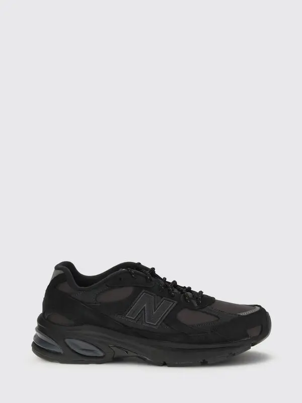 NEW BALANCE 2010 Nubuck And Ripstop Nylon Lace-up Sneakers - Black