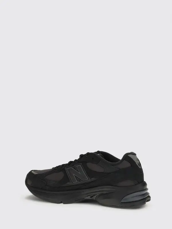 NEW BALANCE 2010 Nubuck And Ripstop Nylon Lace-up Sneakers - Black