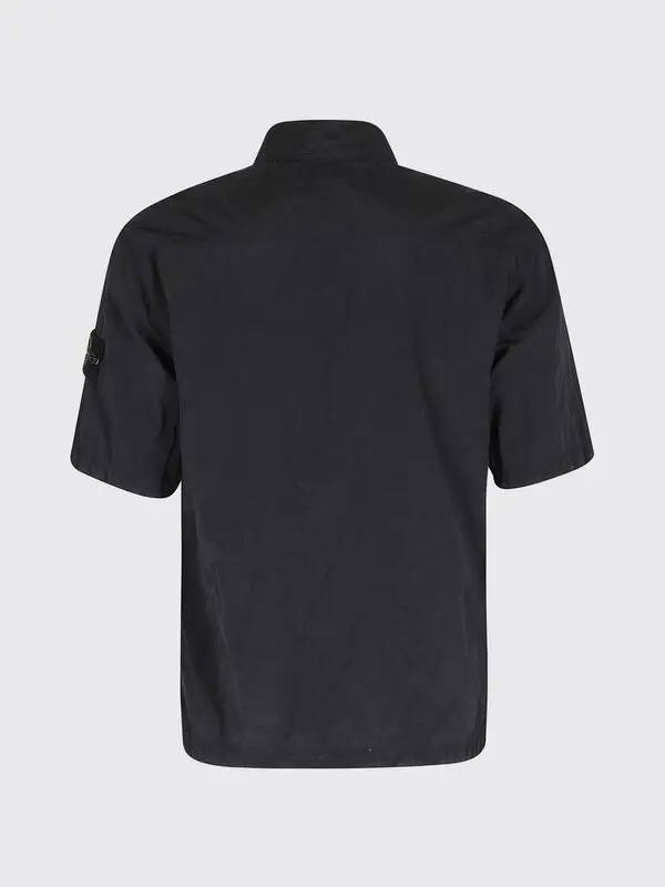 Stone Island Nylon Shirt With Logo