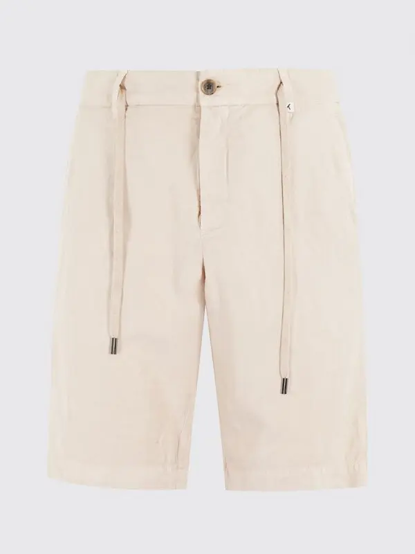 MYTHS Linen Drawstring Shorts - Sand