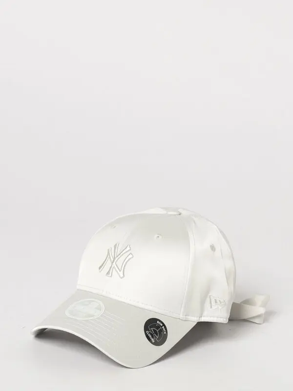 New Era Baseball Cap With Bow Detail - Grey