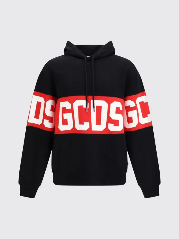 Gcds Cotton Hoodie With Logo