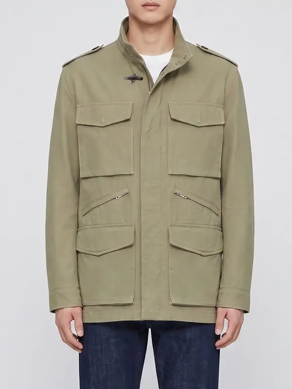 FAY Cotton And Linen Parka