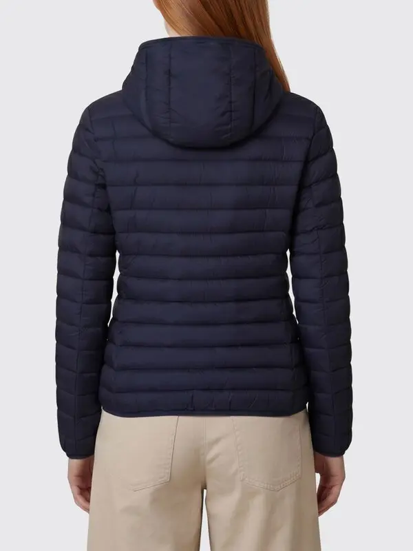 SAVE THE DUCK Daisy Quilted Hooded Jacket - Blue