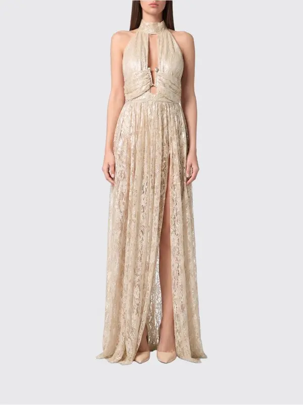 Philipp Plein Lace Long Dress
