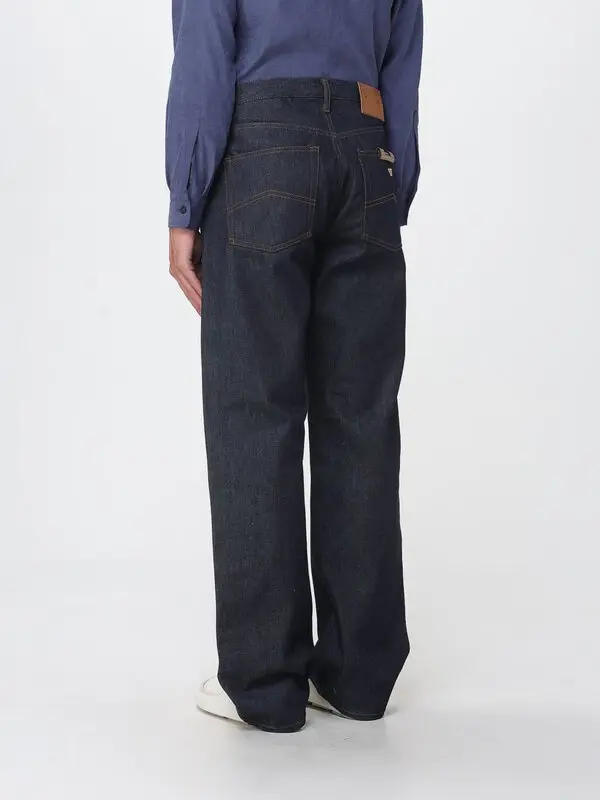 Emporio Armani Dark Wash Denim Trousers