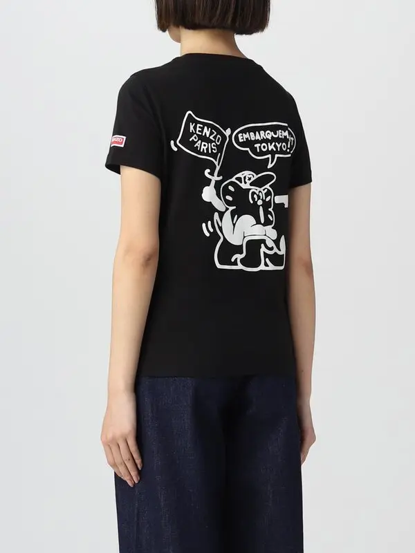 Kenzo Graphic T-shirt - Black