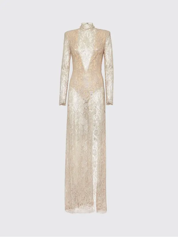 Philipp Plein Lace Long Dress