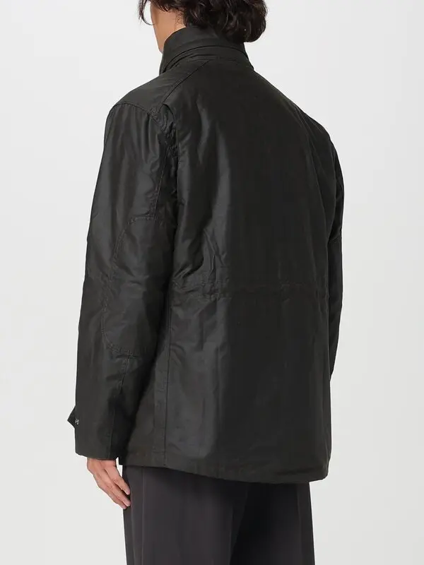 Barbour Waxed Utility Jacket With Hood