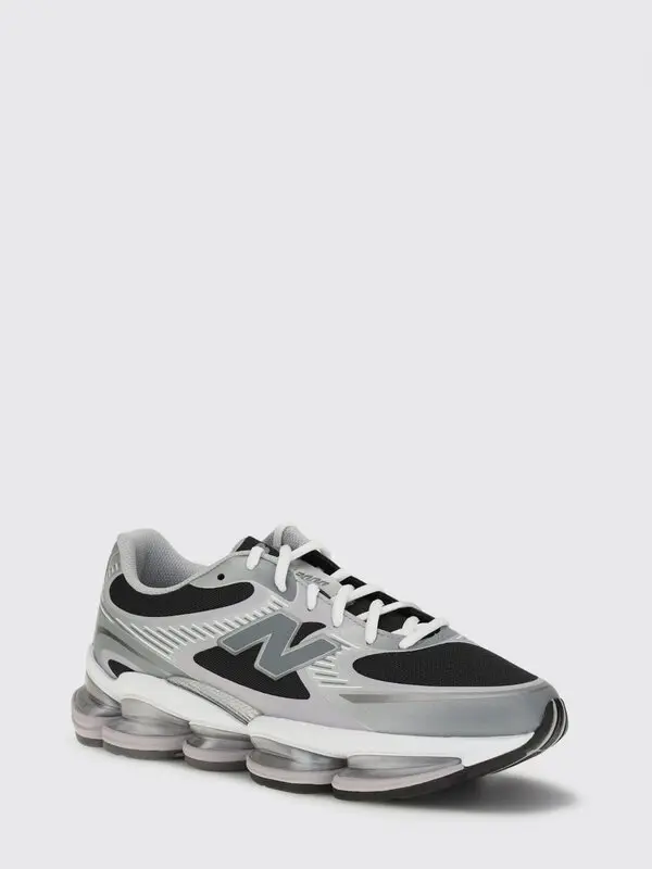 NEW BALANCE Abzorb 2000 Mesh And Rubber Low Top Sneakers - Black