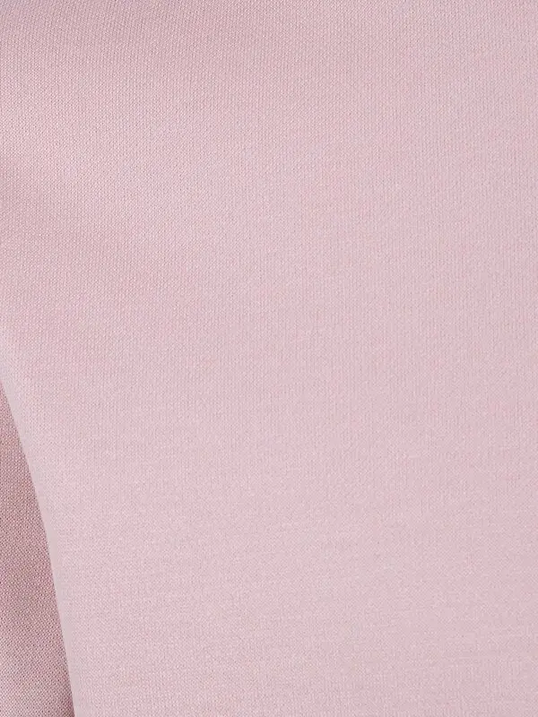 Herno Long-sleeve Crewneck T-shirt In Cotton - Pink