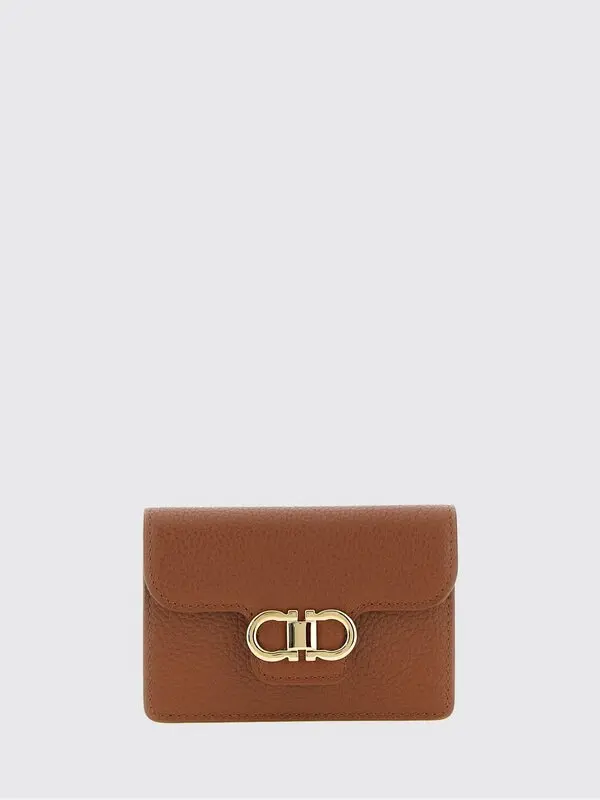 FERRAGAMO Calfskin Leather Key Holder