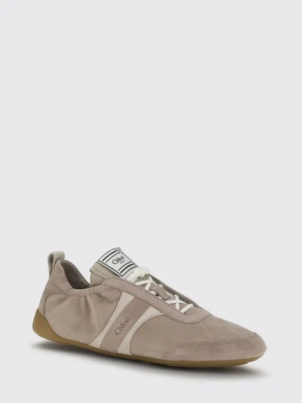 Chloé Kick Suede Sneakers
