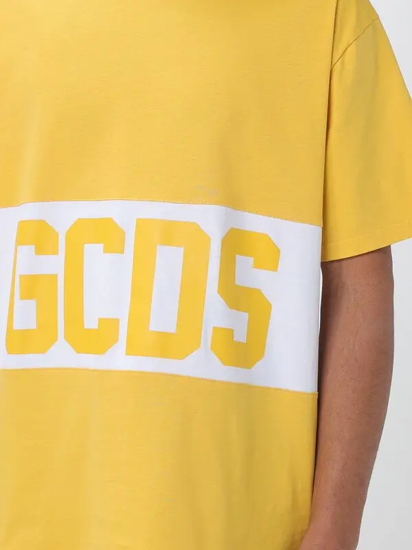 Gcds Cotton T-shirt With Logo