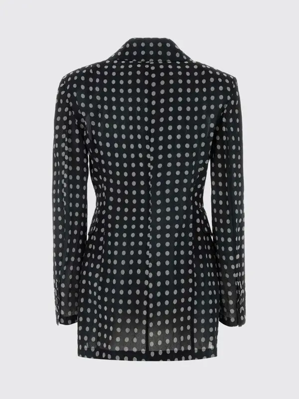 Ermanno Scervino Polka Dot Double-breasted Blazer