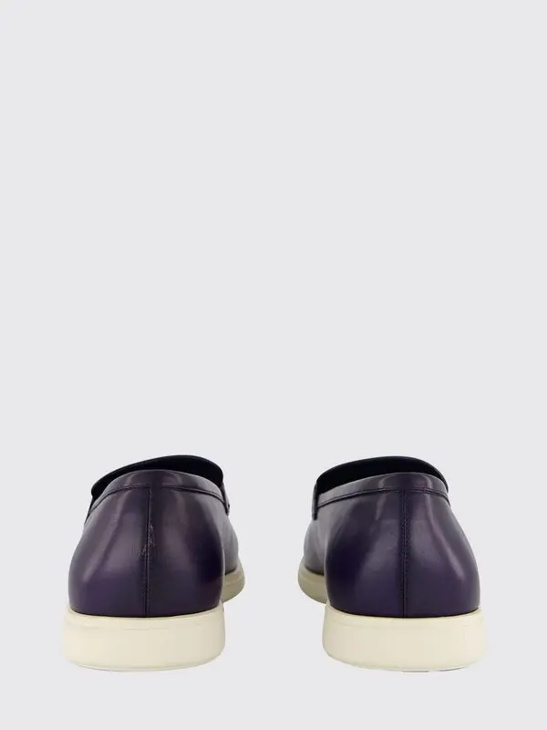 FERRAGAMO Gancini Leather Loafers