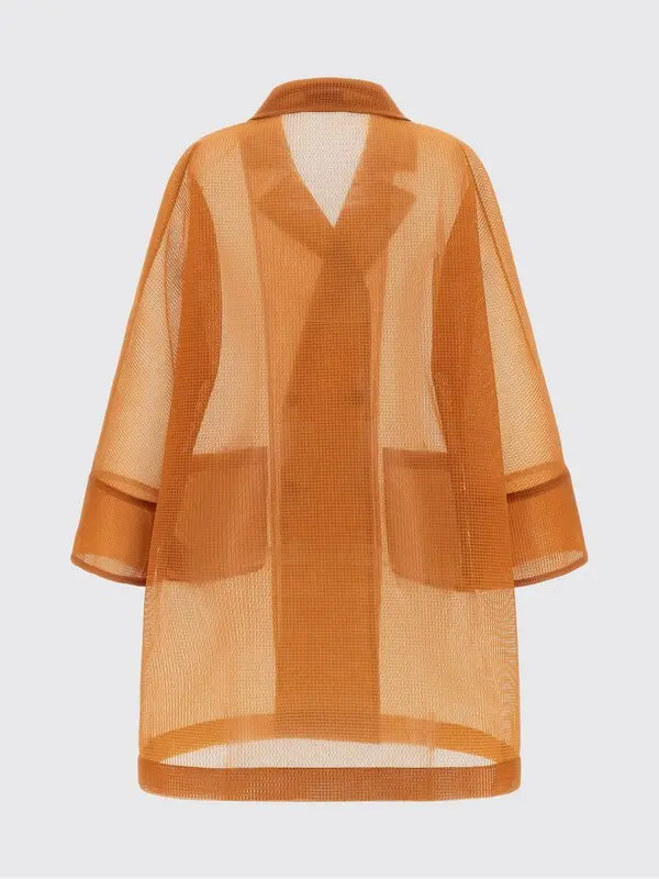 Herno Sheer Double-breasted Blazer With Peak Lapels