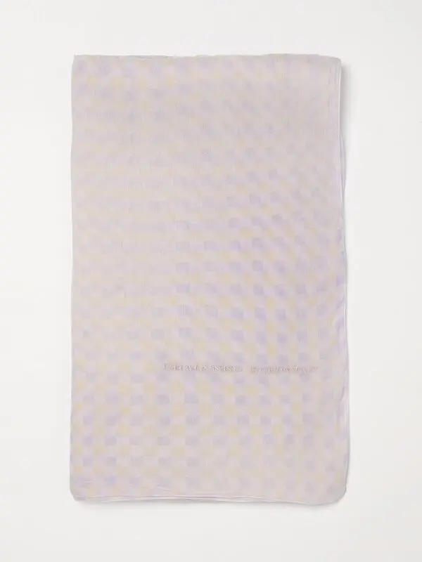 Ermanno Scervino Checked Silk Scarf
